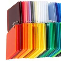 China Custom Thickness Scratch Resistant UV Resistant Colored Acrylic Sheet PMMA Panel for sale