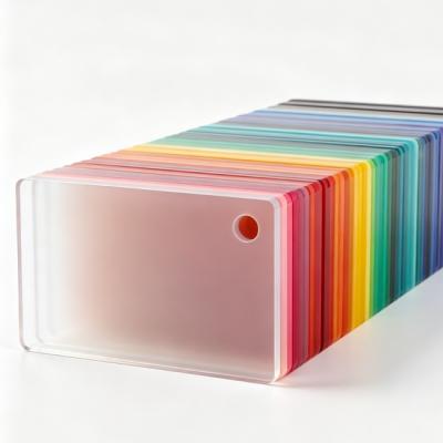 China 2mm Thin Colored Clear Acrylic Sheet - Customizable PMMA Panel for Indoor-Outdoor Use for sale