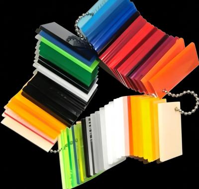 China UV Resistant Scratch Resistant Impact Resistant Colored Acrylic Sheet PMMA Acrylic Plate for Commercial Displays for sale