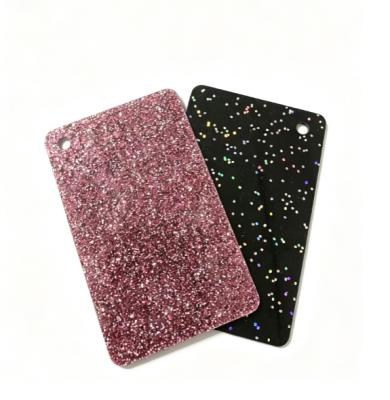 China High Light Transmission Scratch Resistant Custom Size Glitter Acrylic Sheet PMMA Board for sale