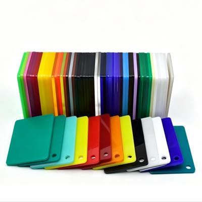 China Impact Resistant Colored Acrylic Sheet with Custom Colors and High Light Transmission for Display Fabrication for sale