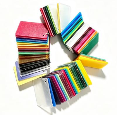 China Custom Thickness UV Resistant Colored Acrylic Sheet with High Light Transmission for sale