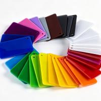 China Custom Size Colored Acrylic Sheet with High Light Transmission and Impact Resistance for Retail Display Stands for sale