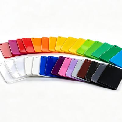 China Custom Size Colored Acrylic Sheet with High Light Transmission and Impact Resistance for Retail Display Stands for sale
