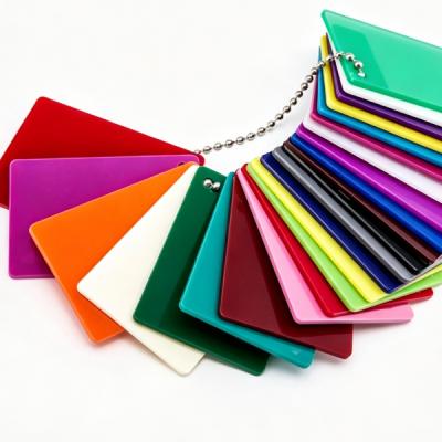 China High Density Impact Resistant Colored Acrylic Sheet with Custom Colors for Bathroom Partition and Interior Decoration for sale