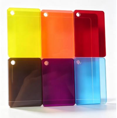 China Customizable Color Clear Acrylic Sheet with High Light Transmission and Good Chemical Resistance for Craft Fabrication for sale