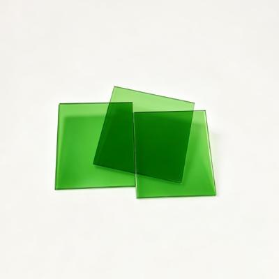 China Green Tinted Light Regulating UV Stabilized & Low Thermal Shrinkage Enhanced Toughness & Shatter Resistance PMMA Panel for Greenhouse Partition for sale