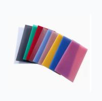 China Customizable Color High Light Transmission Good Chemical Resistance Colored Clear Acrylic Sheet PMMA Panel for sale