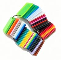 China Non Toxic Impact Resistant Colored Acrylic Sheet with Custom Colors for Toy and Children Furniture for sale
