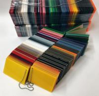 China High Light Transmission Scratch Resistant Colored Acrylic Sheet with Customizable Size for Exhibition Booth Fabrication for sale