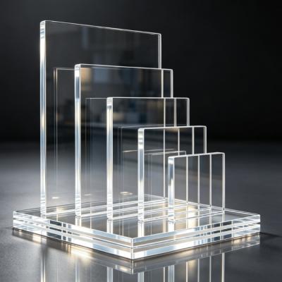 China 2mm Clear Acrylic Sheet for Greenhouse Glazing with High Light Transmission Clear PMMA Panel for sale