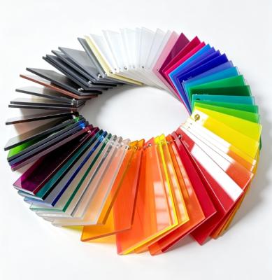 China Impact Resistant Fade Resistant Lightweight Colored Clear Acrylic Sheet and Tinted Transparent Acrylic Panel for Book Display Rack for sale
