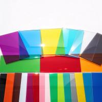 China Colored Clear Acrylic Sheet and Tinted Transparent Acrylic Panel for Toy Fabrication with Customizable Color and Cast Forming for sale
