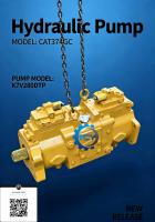 China 5840379 MAIN PUMP K7V280DTP for CAT374GC for sale