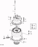 China 9262463 SWING REDUCER gear FOR HITACHI ZX850-3 870-3 for sale