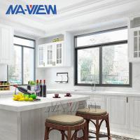 China Custom Kitchen Casement Window Aluminum Horizontal Crank Out Windows for sale