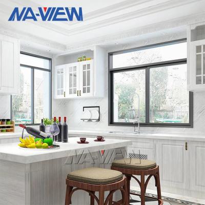 China Custom Kitchen Casement Window Aluminum Horizontal Crank Out Windows for sale