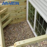 China Small Aluminium Casement Windows egress basement window Powder Coated for sale
