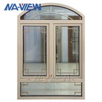 China Round Top Arched Casement Window 2440x8000mm Max size for sale