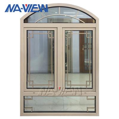 China Round Top Arched Casement Window 2440x8000mm Max size for sale