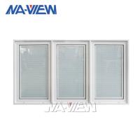 China Chinese Naview Long Tall Narrow 3 Lite Triple Glazed Pane Casement Windows for sale
