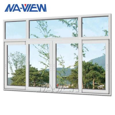 China Horizontal Aluminium Sliding Windows Commercial Slide And Sash Windows for sale