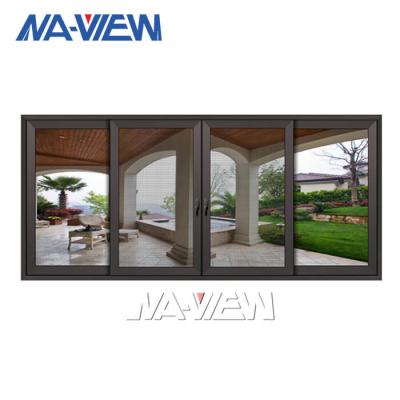 China 6063 Aluminium Sliding Folding Windows Customized Size SGS certificate for sale