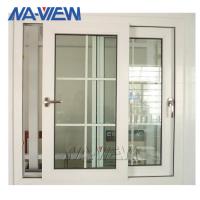 China Aluminum Alloy Sliding French Windows Side Sliding Windows With Grids for sale