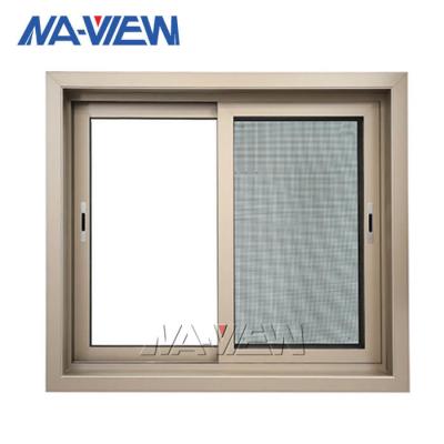 China Powder Coated Aluminium Sliding Windows Sliding Basement Egress Windows for office for sale