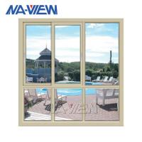 China Horizontal Aluminium Sliding Windows anodizing Sliding Patio Windows for sale