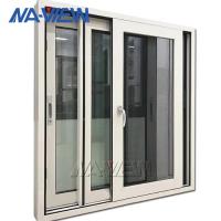 China Powder Coated Aluminium Sliding Windows Horizontal With Mosquito Net for sale