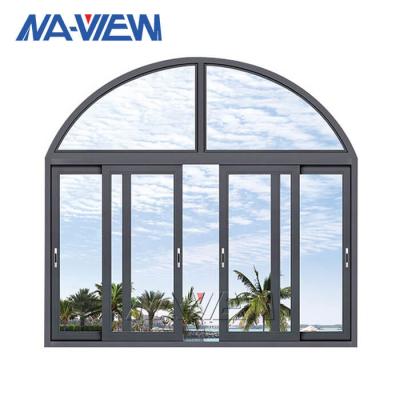 China Aluminum Frameless Sliding Glass Window CE Floor To Ceiling Sliding Windows for sale