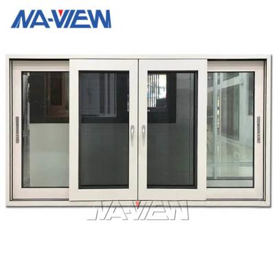 China Frameless Aluminium Sliding Windows Custom Sliding Glass Reception Window Kit for sale