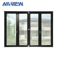 China Guangdong NAVIEW Narrow Tall Long Aluminium Sliding Window Chinese Company for sale