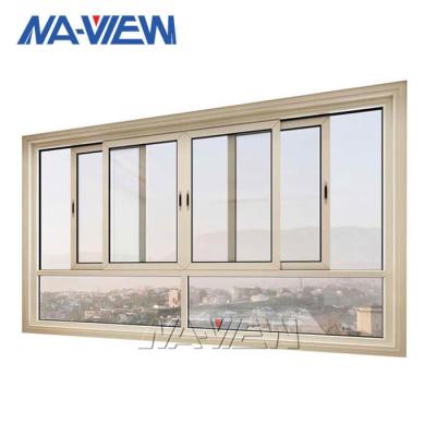 China OEM Aluminium Sliding Windows Tinted Sliding Window for sale