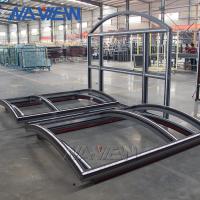 China Round Top Arched Casement Window 2440x8000mm Max size for sale