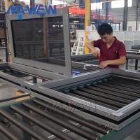 China Flush Glass Casement Windows Commercial Aluminium Frame Casement Window for sale