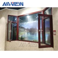 China Large Casement Bay Window Aluminum Bow Bay Window for sale