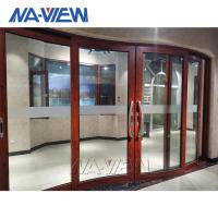 China Best Sliding Glass Windows OEM Low Price Aluminium Curved Sliding Window Chinese Supplier for sale