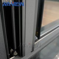 China Frameless 6063 T5 Aluminium Bifold Windows Laminated Glass for sale