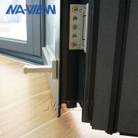 China Anodizing Aluminium Bifold Windows Patio Folding Doors And Windows for sale