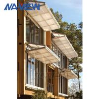 China Soundproof Fold Up Porch Windows 6063 Aluminum Vertical Bifold Window for sale
