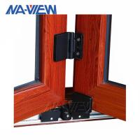China Soundproof Fold Up Porch Windows 6063 Aluminum Vertical Bifold Window for sale