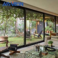 China Home Picture Framed Windows Aluminium Picture Window With Side Windows for sale