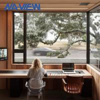 China NAVIEW Picture Framed Windows Two Side Casement Picture Window for sale