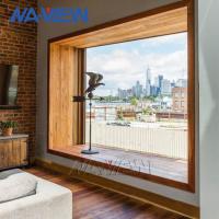China OEM ODM Picture Framed Windows Small Picture Window Powder Coated for sale