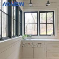 China Modern Custom Aluminium Single Hung Double Pane Windows for sale