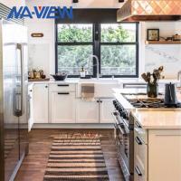 China Aluminium OEM ODM Naview Modern Small Single Hung Windows Maker for sale