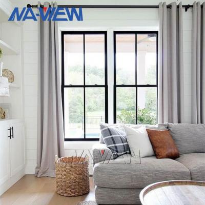 China Energy Saving Twin Double Double Hung Windows for sale