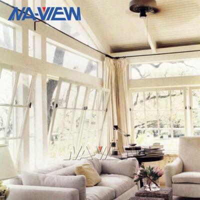 China Chinese NAVIEW Energy Saving Single Awning And Hopper Window for sale